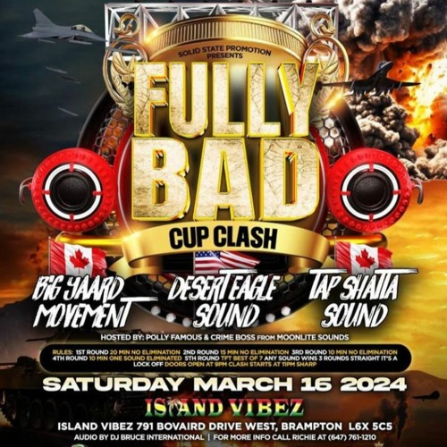 Stream 2024 FULLY BAD CUP CLASH - DESERT EAGLE INTL VS TAP SHATTA VS ...