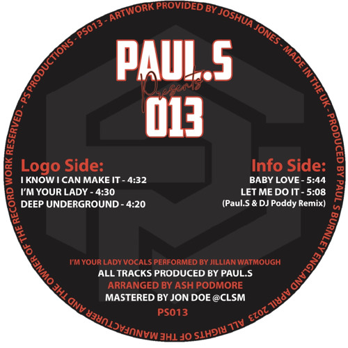 Stream PS-013 - B1 - i know i can make it pre mast by Paul.S | Listen online for free on SoundCloud