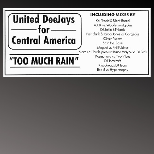 Stream PACO DC | Listen to TOO MUCH RAIN - UNITED DEEJAYS FOR CENTRAL ...