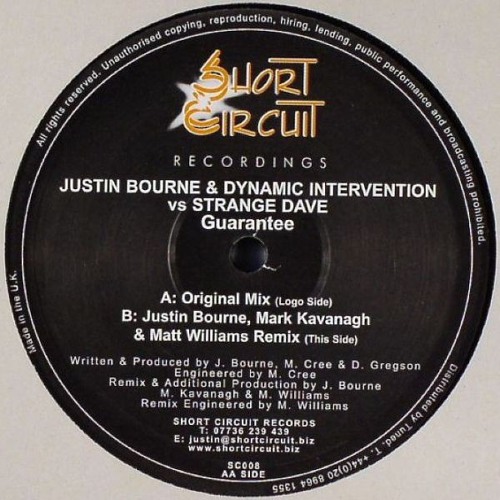 Stream Justin Bourne & Dynamic Intervention Vs Strange Dave - Guarantee ...