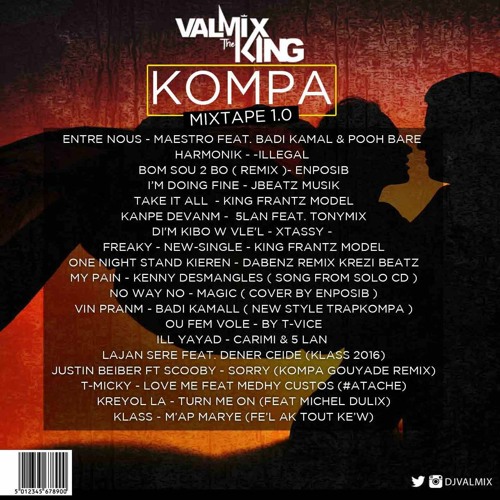 Stream 01 KOMPA MIXTAPE [Vol 1.0 By DjValmix by Wildo Pierre Paul ...