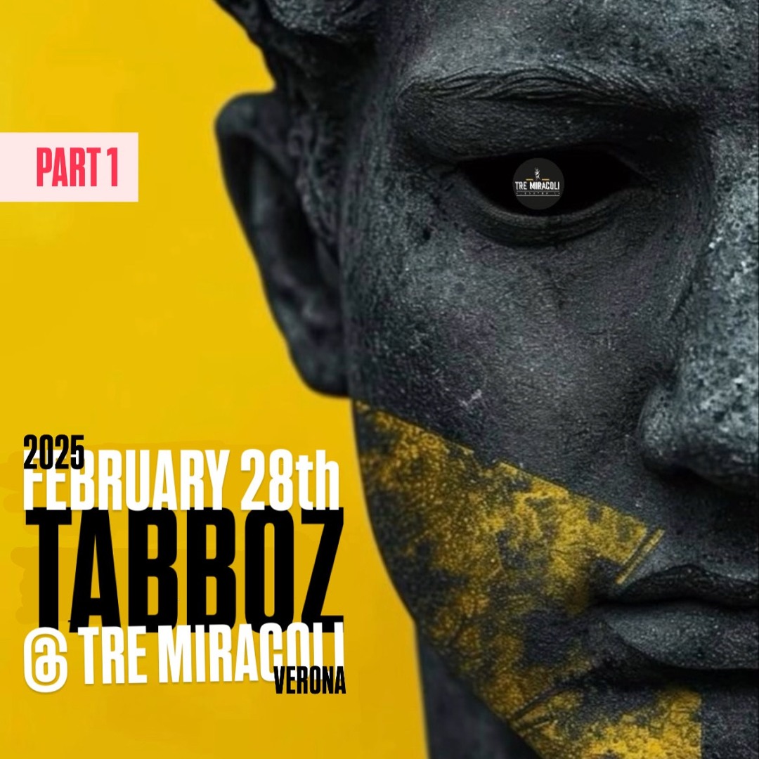 Stream TABBOZ @ TRE MIRACOLI (Part 1) | Verona (IT) Carnival Party ...