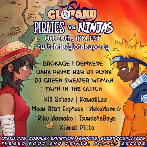 Stream NekoNami☆ - Glotaku Pirates VS Ninjas Set by NekoNami | Listen ...