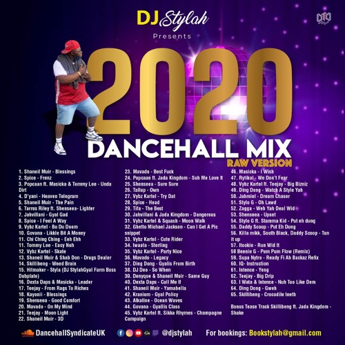 Stream DJ Stylah's 2020 Dancehall Mix (Raw Version) by DJStylah ...