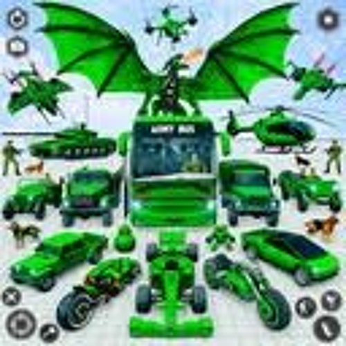 Stream Army Bus Robot Car Game The Most Amazing Robot Game With Flying