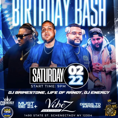 Stream Vibez Lounge Brandon's Birthday Bash - Wild Things x DJ Energy ...
