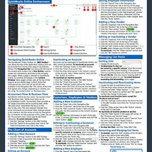 Stream [EBOOK] QuickBooks Online Quick Reference Training Card ...