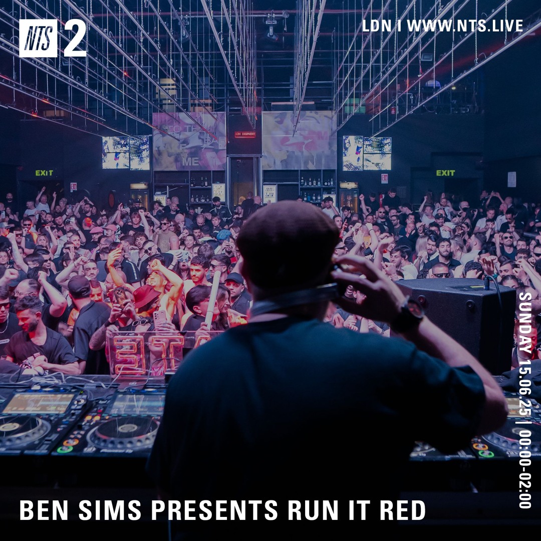 Stream BEN SIMS pres RUN IT RED 123. JUNE 2025 by ben sims | Listen ...