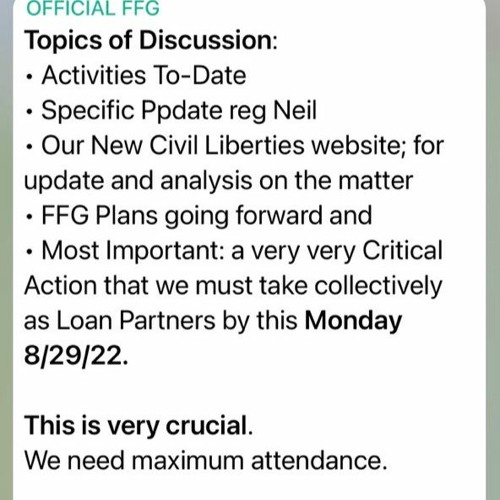 Stream episode FFG Emergency Meeting 08.27.22 by Amy Sue Mossel podcast ...