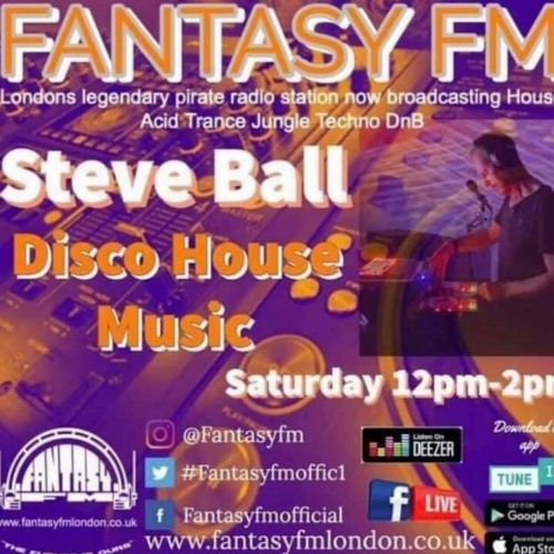 Stream Steve Ball Fantasy FM Official Radio Show Mix 1 April 2023 by ...