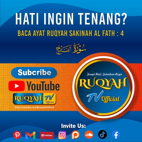Stream Tenteram dengan Membaca Ayat Ruqyah Sakinah AlFath 4 | Ruqyah TV Official by Ruqyah TV ...