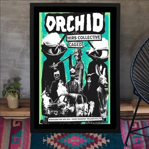 Stream Orchid May 8th 2024 Union Transfer Philadelphia PA Poster by ...