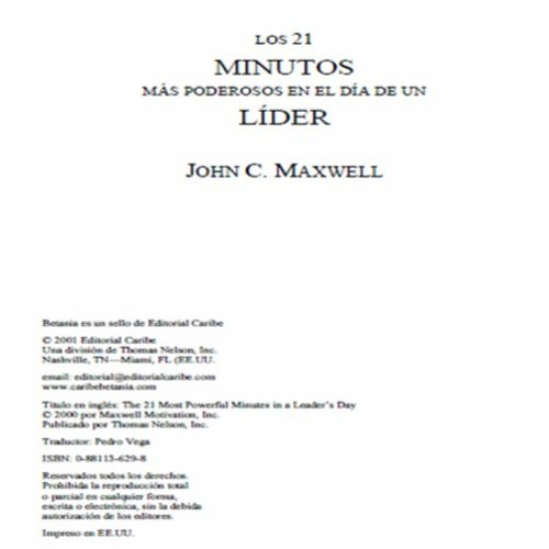 Stream Reporte del libro de: Los 21 minutos más poderosos en el día de ...