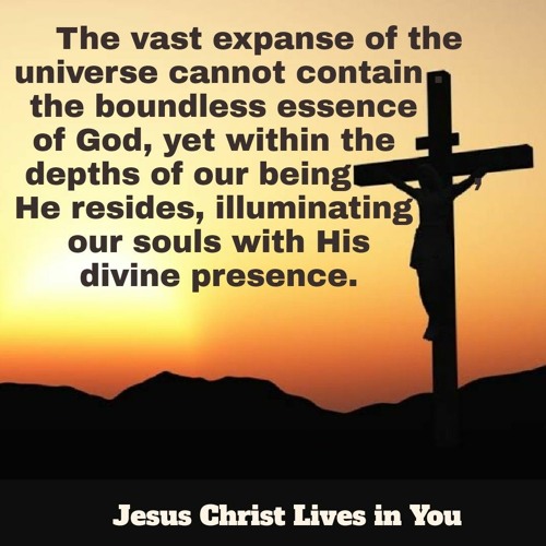 Stream The Whole Of Creation Cannot Contain God By Jesus Christus Leef In Jou Listen Online