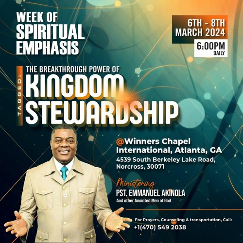 Stream Pastor Wale Adesanmi, Thur. March 7, 2024 | Spiritual Week Emphasis March Day 2 by ...