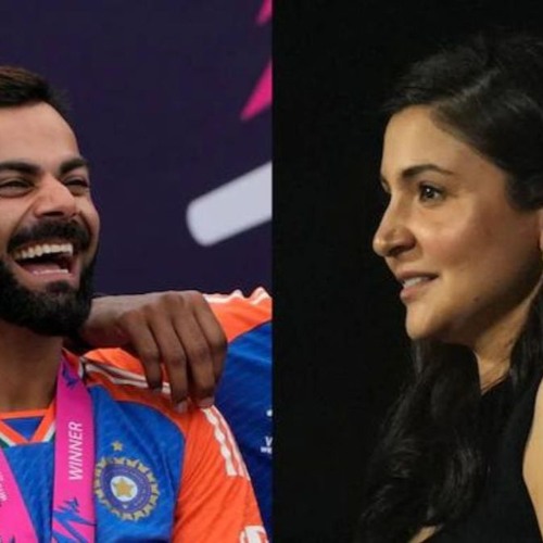 Stream Virat Kohli Showing Visuals of barbados hurricane to Anushka ...