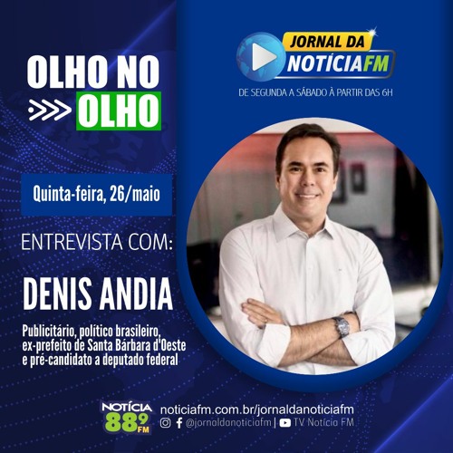 Stream Olho no Olho com Denis Andia by Notícia FM | Listen online for ... Stream Olho no Olho com Denis Andia by Notícia FM | Listen online for ...