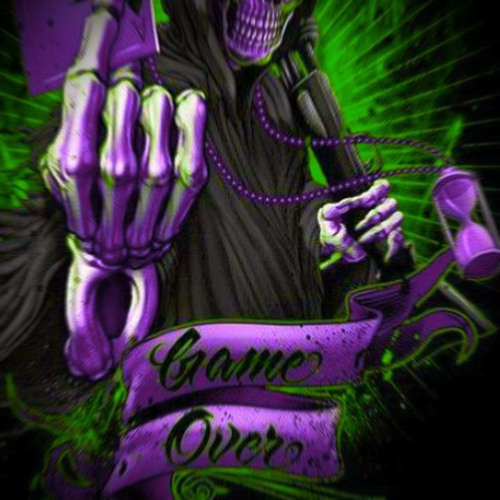 Skull Game Over Wallpaper