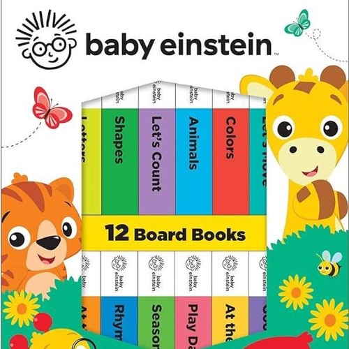 Stream ⚡PDF Baby Einstein - My First Library Board Book Block 12-Book ...