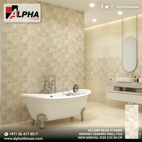 Stream Transform Your Bathroom Interior With Alpha Tiles from ...