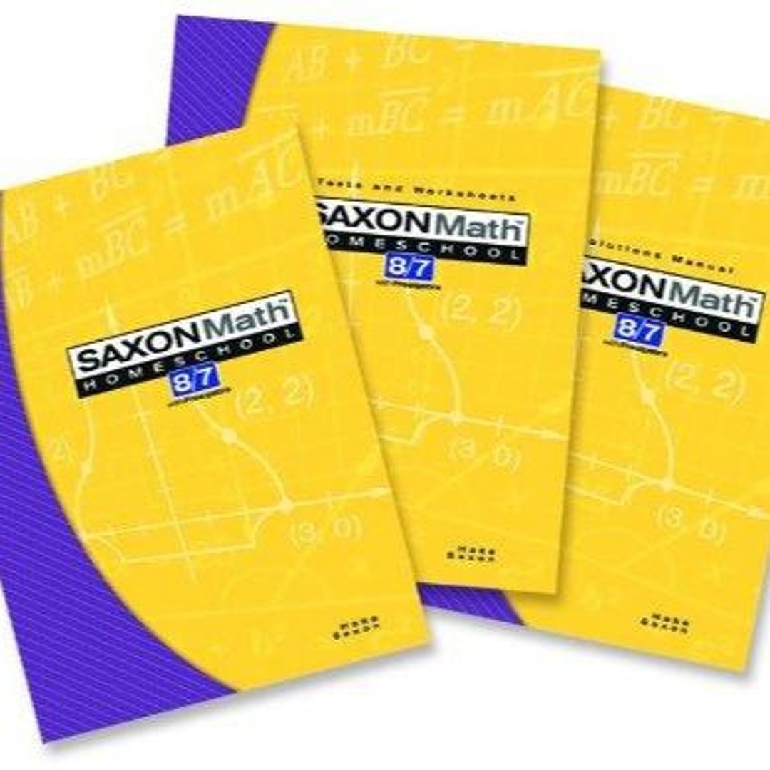 Stream Read Saxon Math 8 7 With Prealgebra (Kit Text, Test Worksheets ...