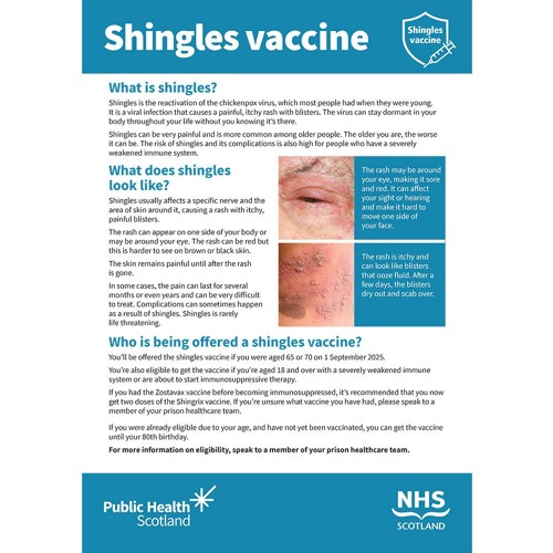 Stream Shingles vaccine for use in Prisons from Public Health Scotland ...