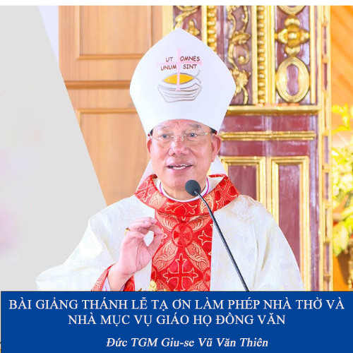 Stream Bài giảng Thánh lễ tạ ơn làm phép nhà thờ và nhà mục vụ Giáo họ ...