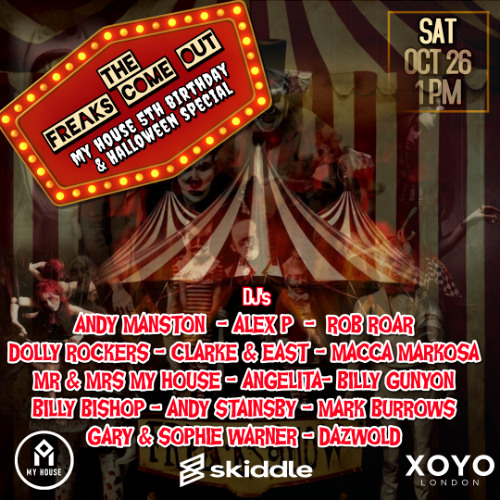 Stream Andy Manston - My House The Freaks Come Out by My House | Listen ...