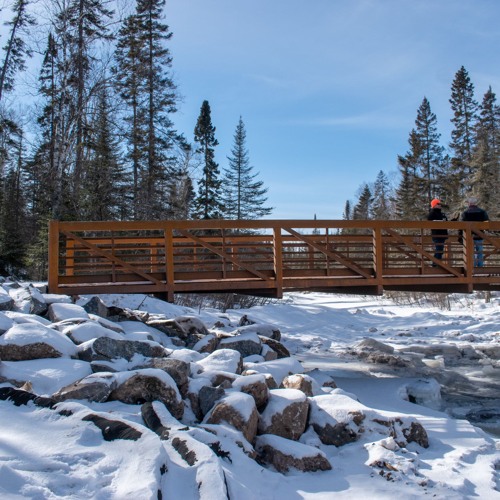 Stream Lutsen Trailbreakers Complete Bridge Project - Trailbreakers ...