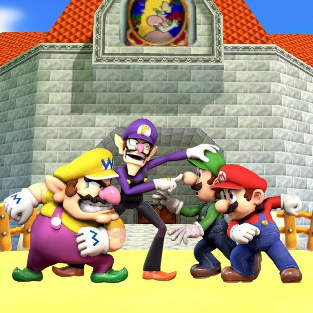 Wario And Waluigi Vs Mario And Luigi