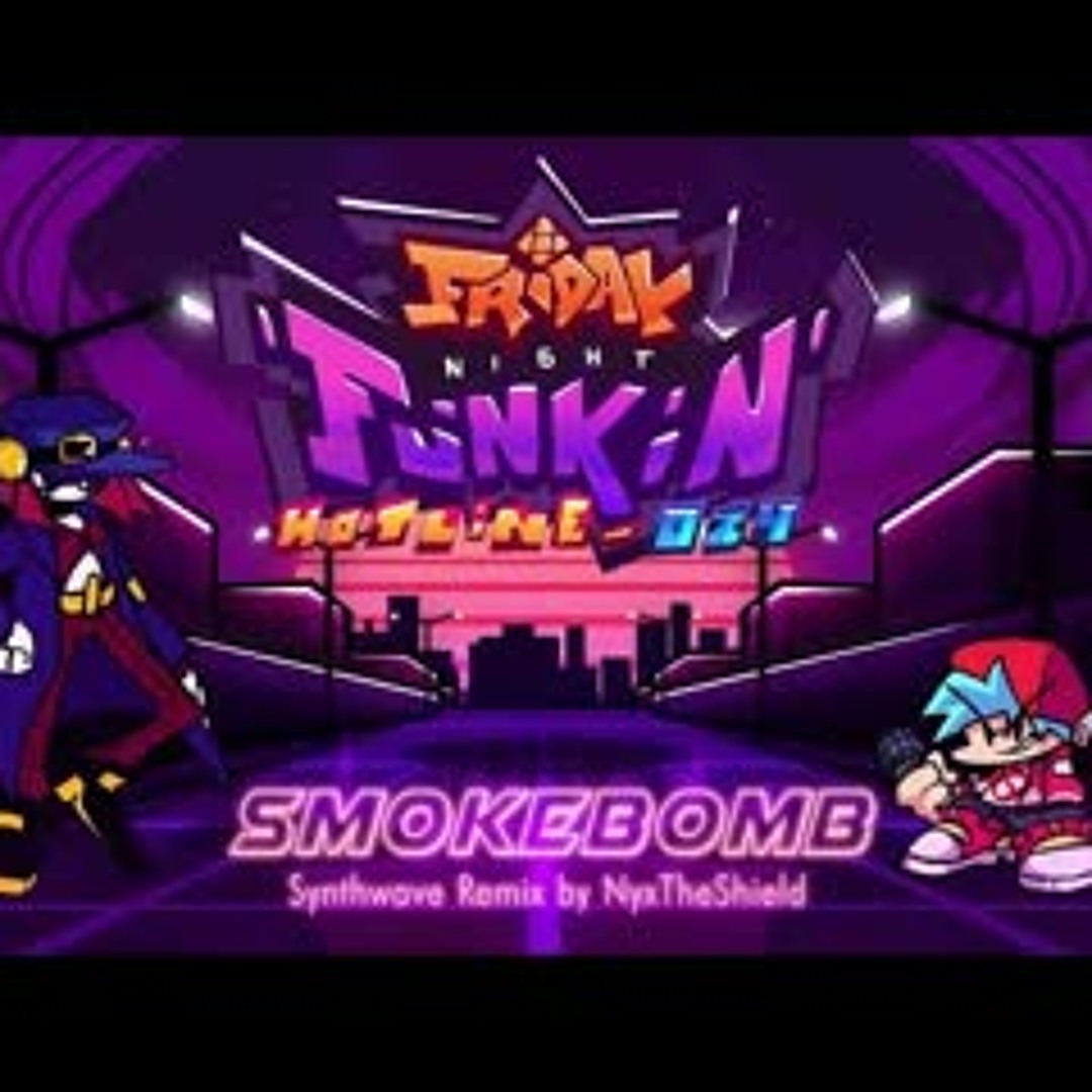 Stream Friday Night Funkin Hotline 024 - Smokebomb [Synthwave Remix] by ...