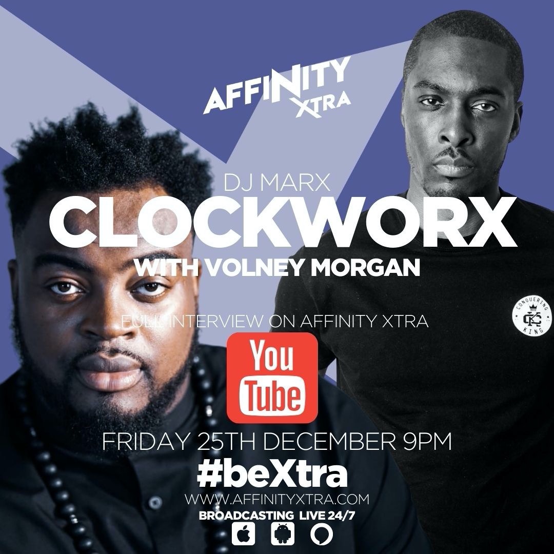 Stream Clockworx 016 by DJ Marx Interview with Volney Morgan #beXtra by ...
