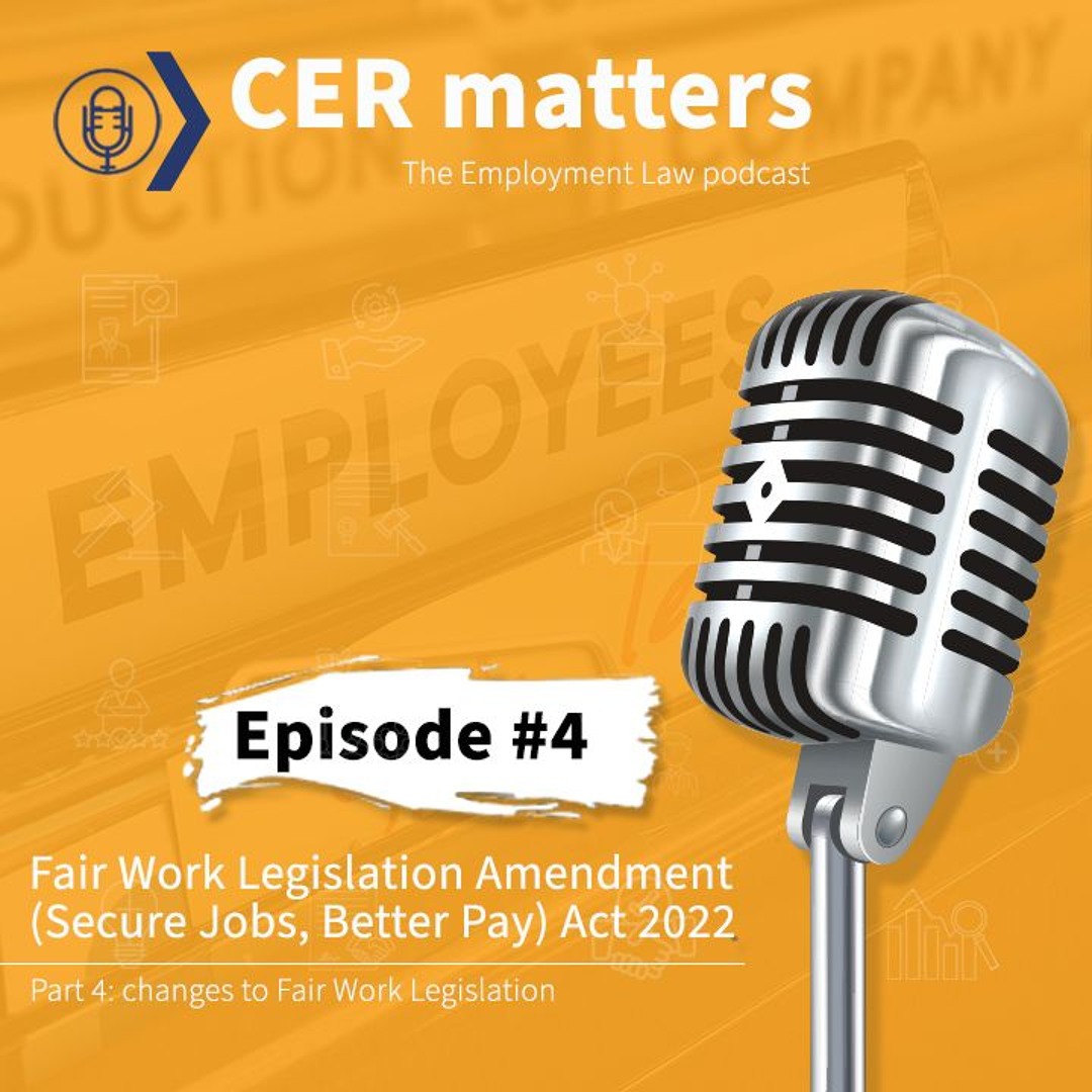 Stream episode Fair Work Act – Secure Jobs, Better Pay Amendment (Part ...