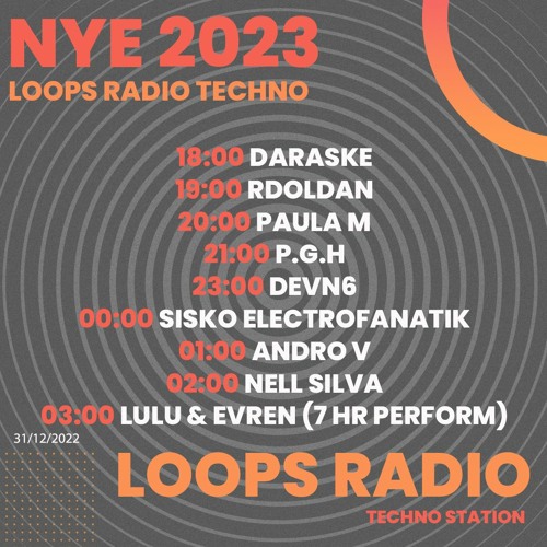 Stream Lulu & Evren - NYE 2023 Loops Radio Techno by Loops Radio | Listen online for free on ...