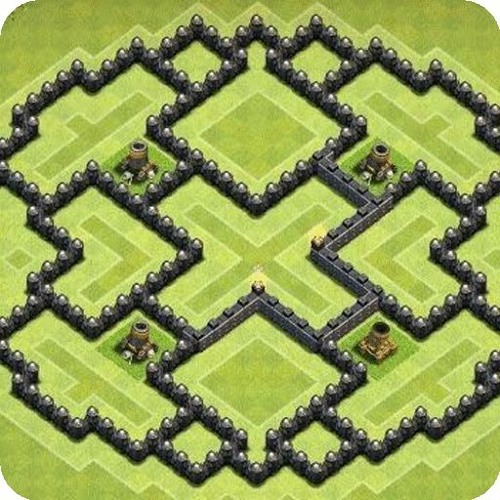 Clash Of Clans Town Hall Level 8 Farming Layout