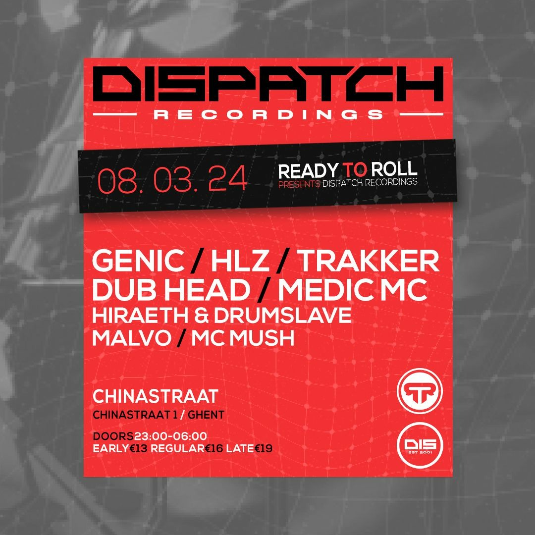 Stream Drumslave - Dispatch Recordings & Ready To Roll, Ghent, BE - promo mix by Dispatch Recs ...
