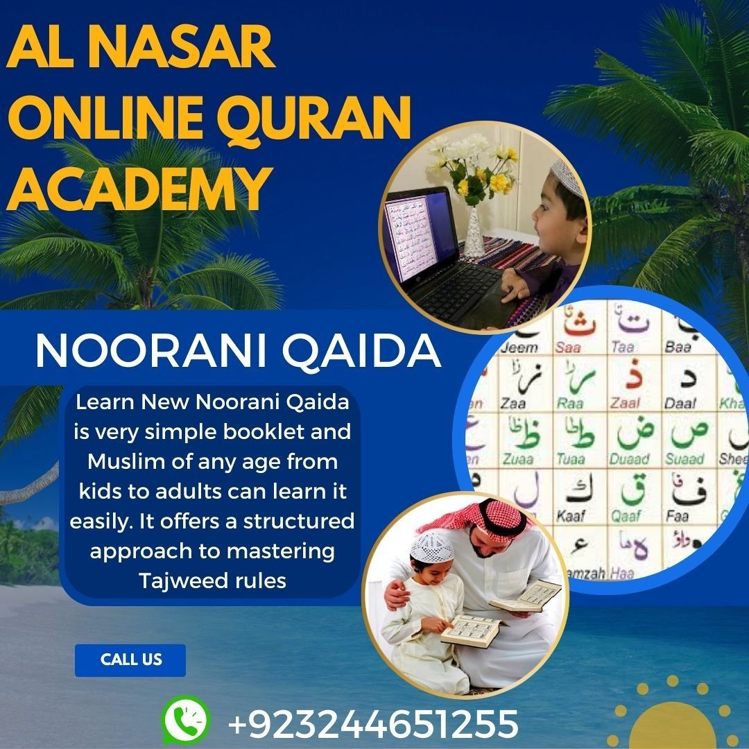 Stream New Noorani Qaida Learn & Online Noorani Qaida With Tajweed+ ...