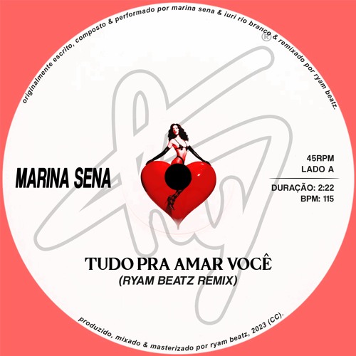 Stream Marina Sena - Tudo Pra Amar Você (Ryam Beatz Remix) by Ryam ... Stream Marina Sena - Tudo Pra Amar Você (Ryam Beatz Remix) by Ryam ...