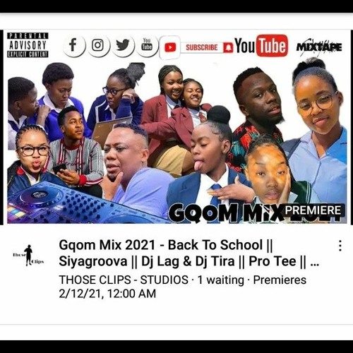 Stream Gqom Mix 2021 - Back To School Mix by BanTweeN Chamber Of Music ...