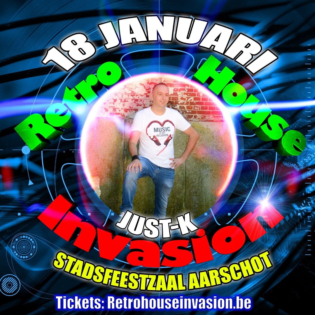 Stream Just - K @ Retro House Invasion - 17 Years Fluo Edition by just ...