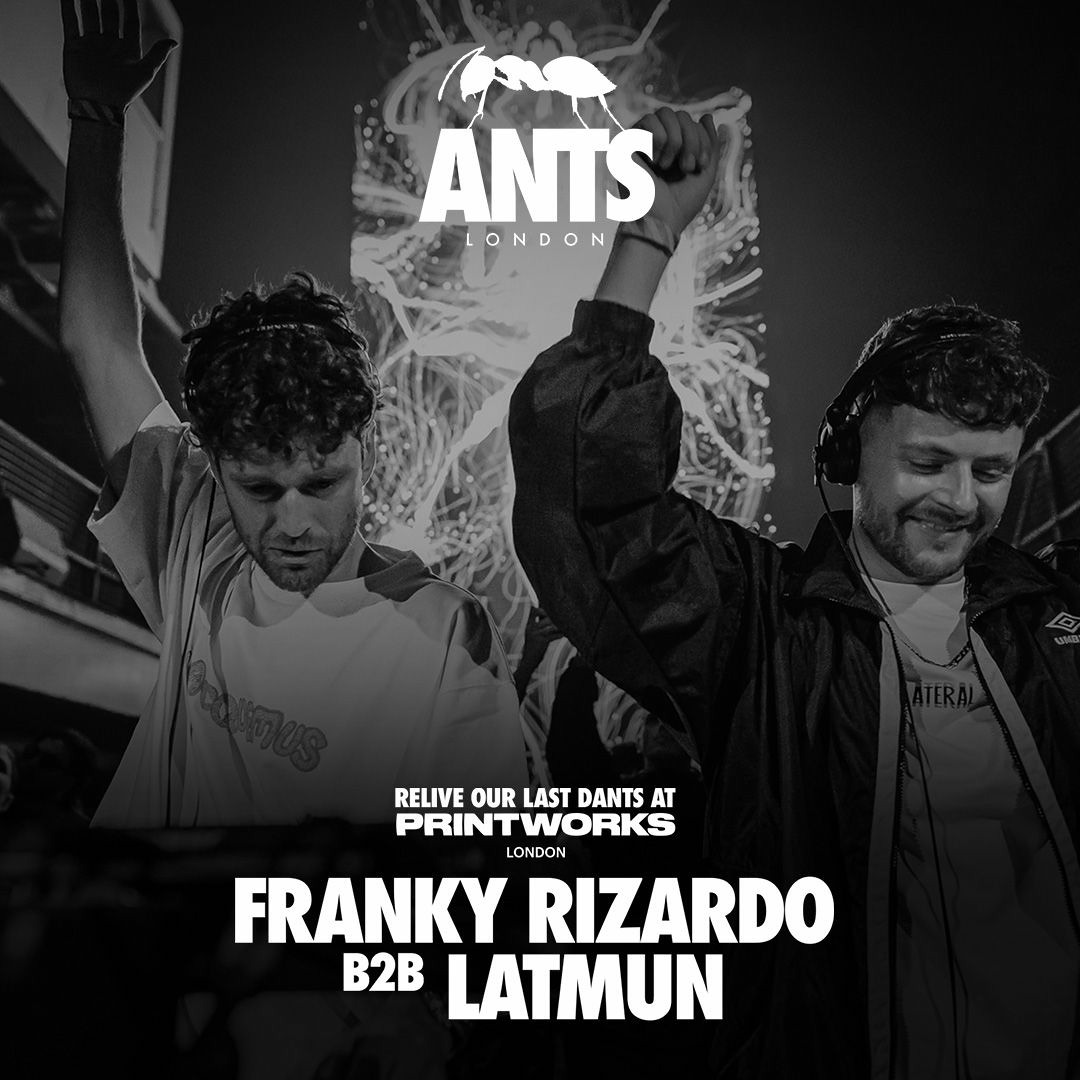 Stream Franky Rizardo B2B Latmun - ANTS On Tour at Printworks 2023 by ...