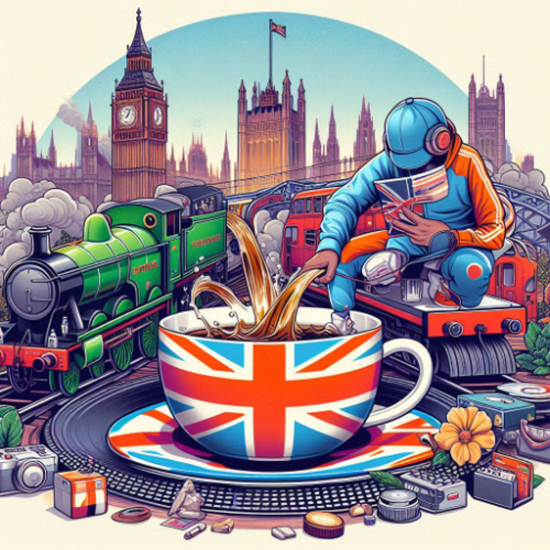 Stream Tea, Trains & Turntables - UK Hip Hop Beat by Matt Catlow by m ...