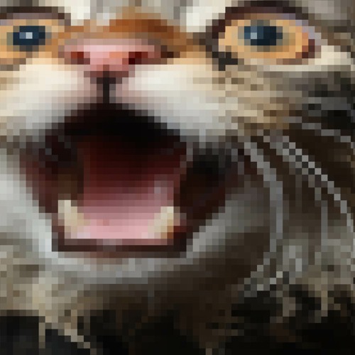 Stream low pixel silly cat gif by Milkoi | Listen online for free on ...