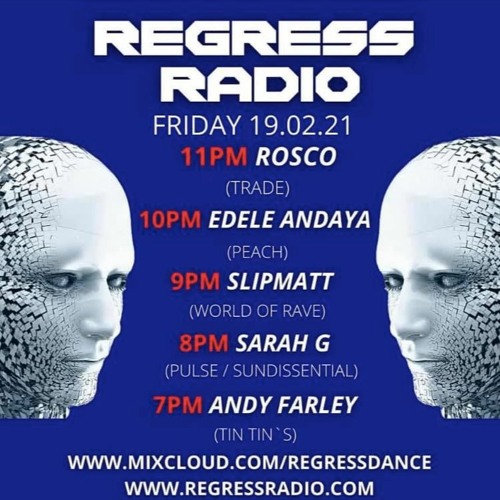 Stream Regress Radio Exclusive Feb Mix by Edele Andaya | Listen online ...