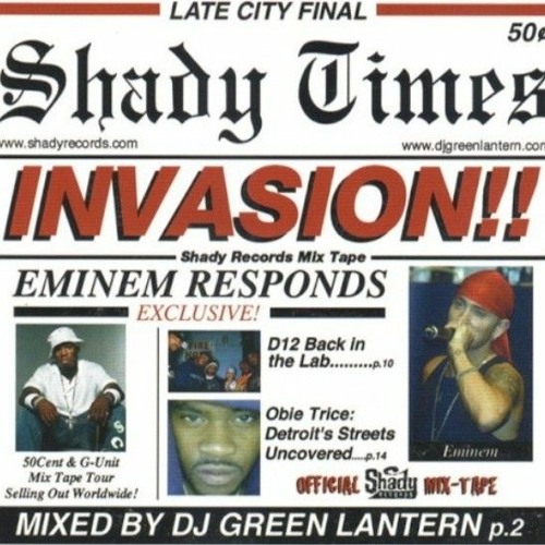 Stream Eminem - Invasion Shady Times Full Mixtape by Eminem - Mixtapes ...