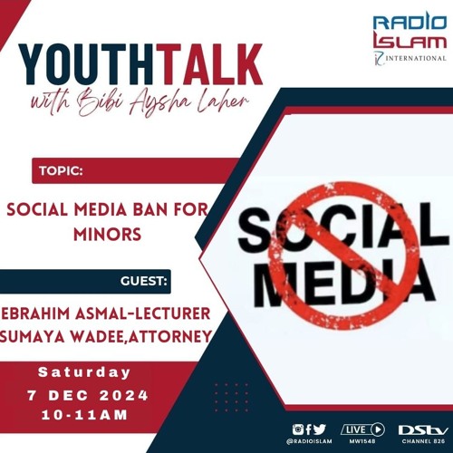 Stream Social media ban for minors Guests: Lecturer Ebrahim Asmal ...