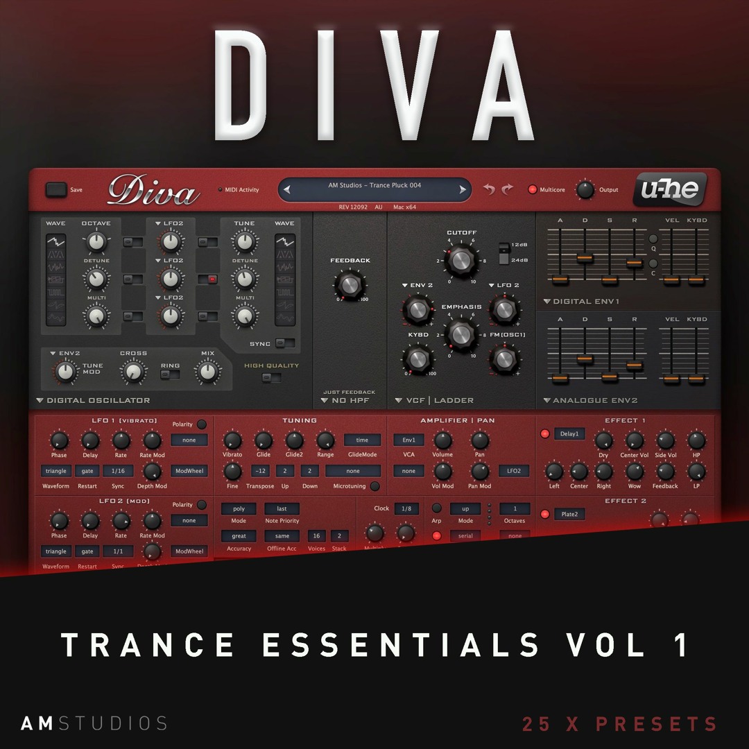 Stream Diva Trance Essential Vol 1 Soundbank by Allan Morrow | AM ...