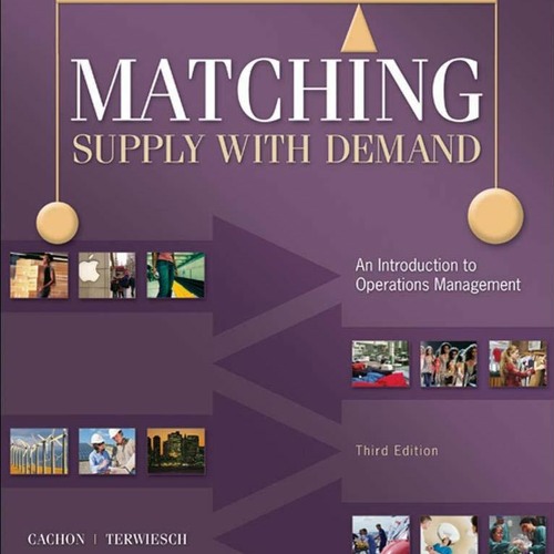 Stream Episode Download Pdf Matching Supply With Demand An