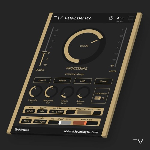 Stream Female Vocal #2 - T-De-Esser Pro On by Techivation | Listen ...