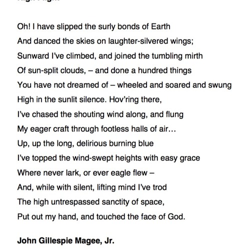 Stream 163 High Flight by John Gillespie McGee Jr. by Samuel West # ...